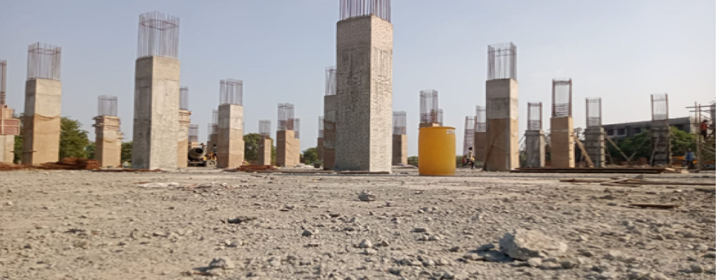 Column casting - Krishana Landmark